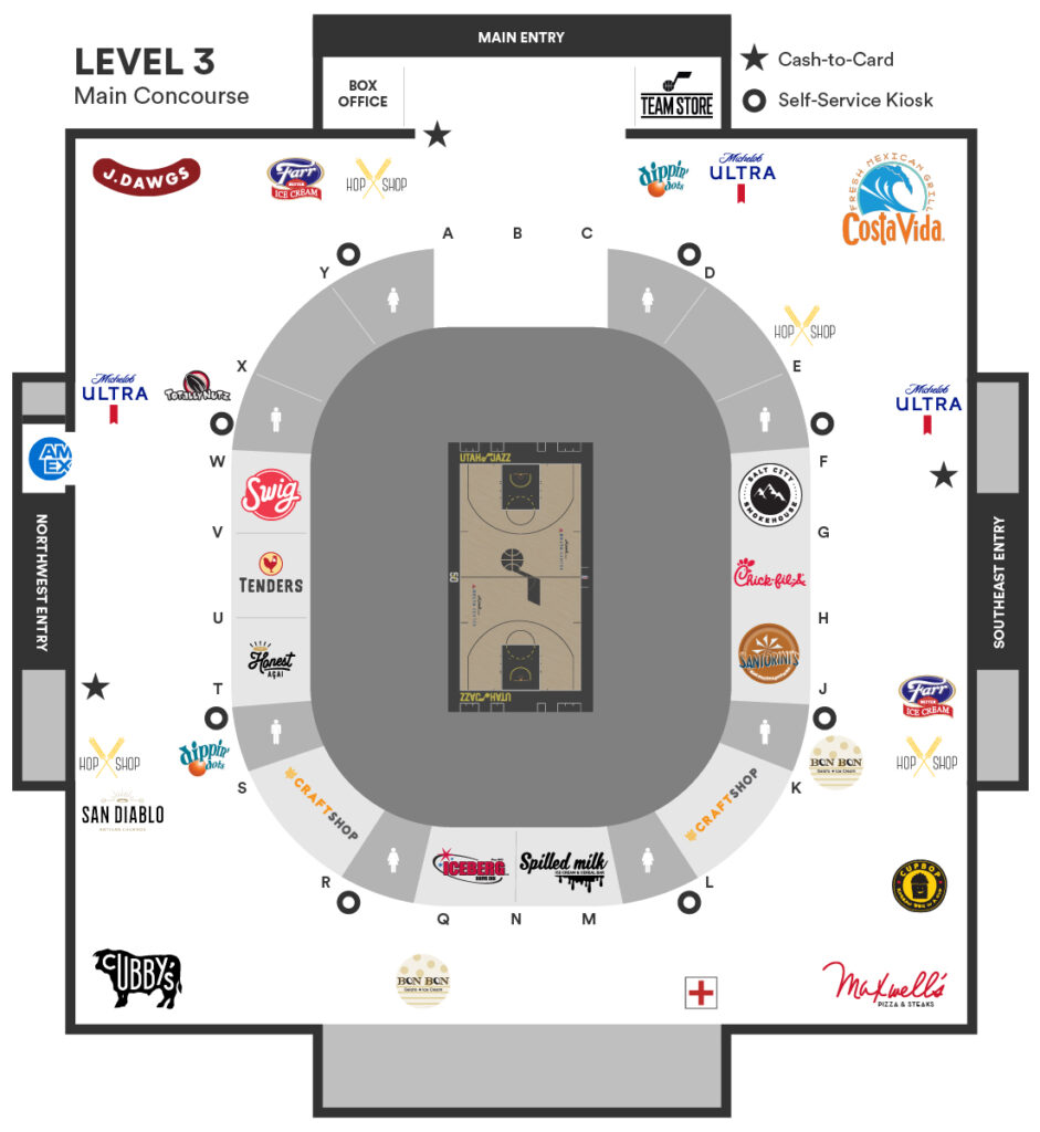 Food and Drinks – Delta Center