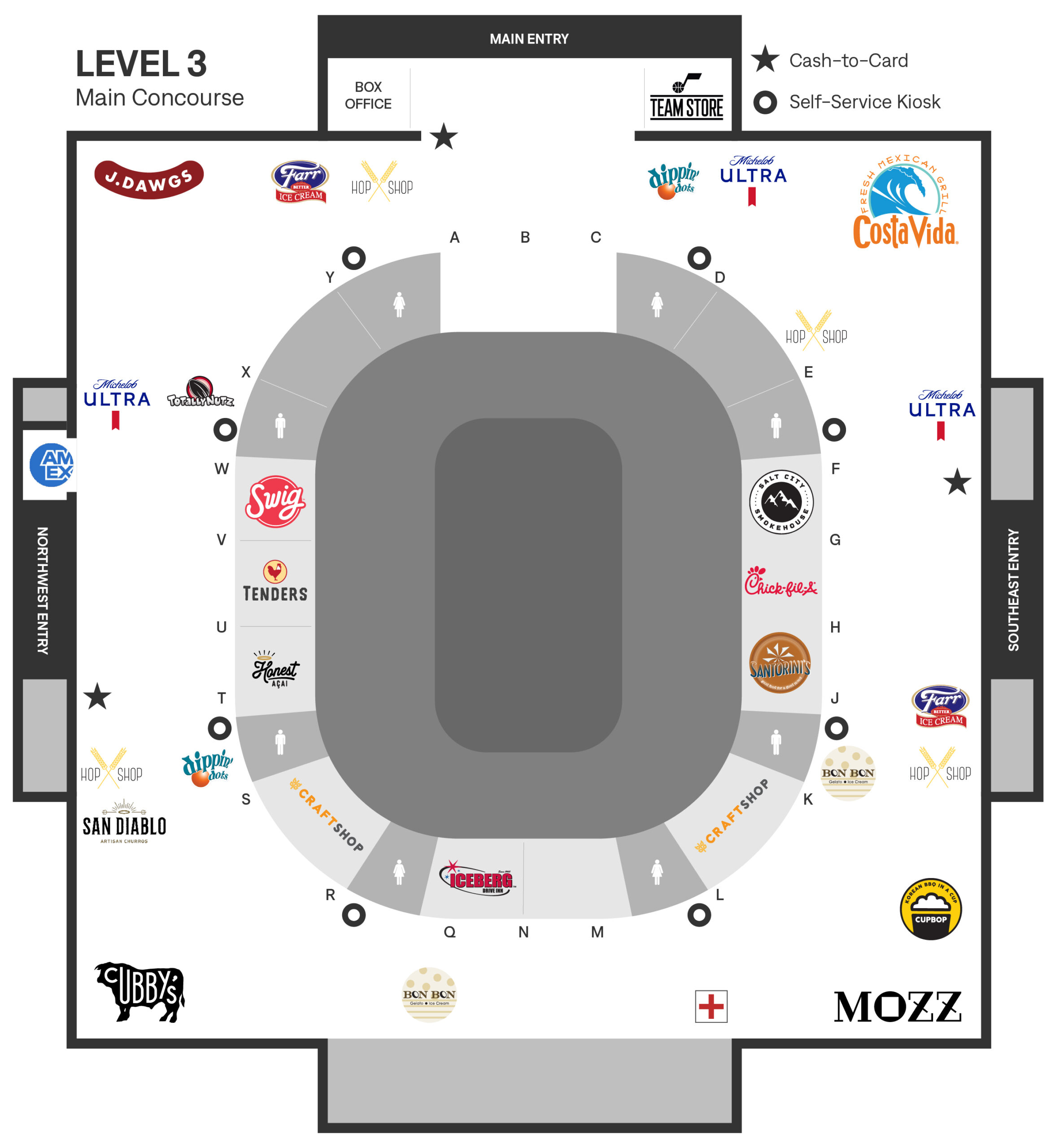 Food and Drinks – Delta Center