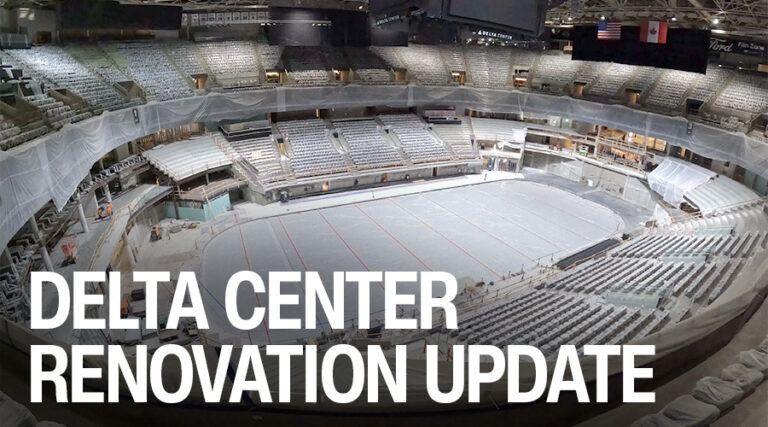 Delta Center Transformation Focus Shifts to Rebuilding the Lower Bowl ...